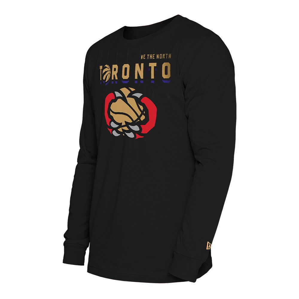 Toronto Raptors 2025 City Edition NBA New Era Long Sleeve T-Shirt ...