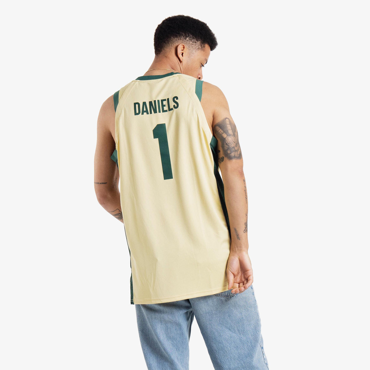 Dyson Daniels Australian Boomers National Away Yellow Jersey ...