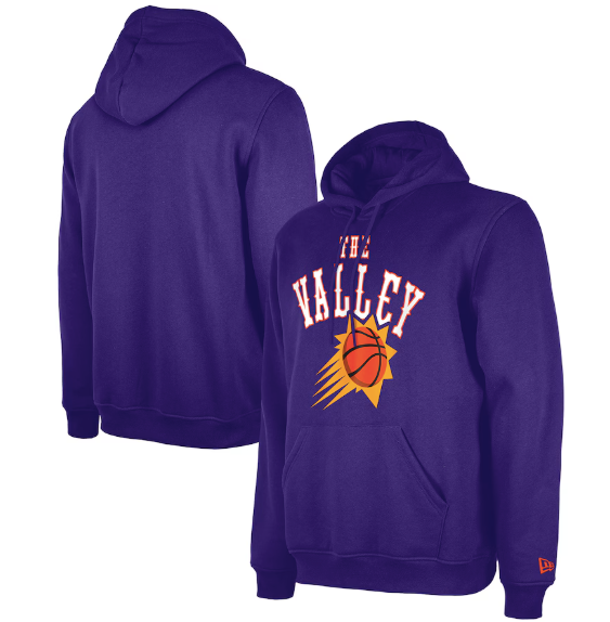 Phoenix Suns 2025 City Edition NBA New Era Hoodie – Basketball Jersey World