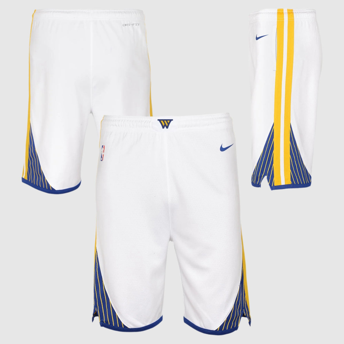 Golden State Warriors Association Edition Swingman Youth NBA Shorts ...
