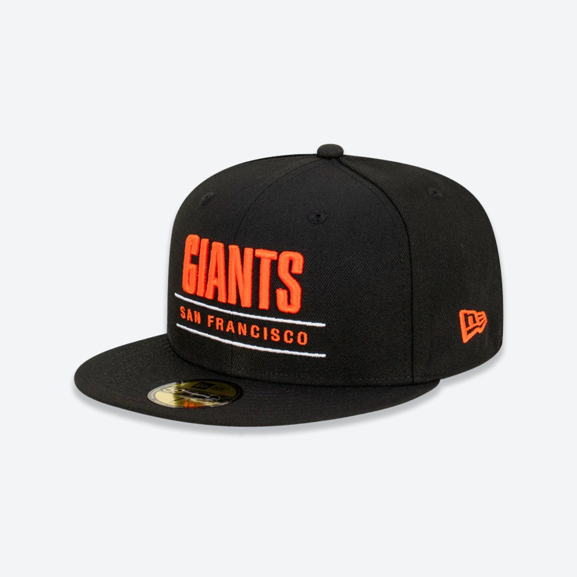 New Era Men's San Francisco Giants Clubhouse Black 39Thirty