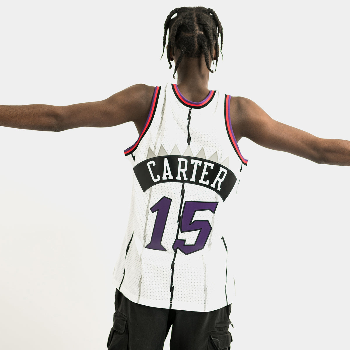 Vince Carter Toronto Raptors Hardwood Classics Throwback NBA Swingman ...